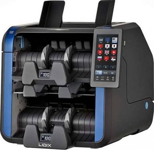 LIDIX SL-250 BankNote Counting Machine (3 Pockets, 20 Multi-Currencies Sorter) | SL-250 - MAS ...